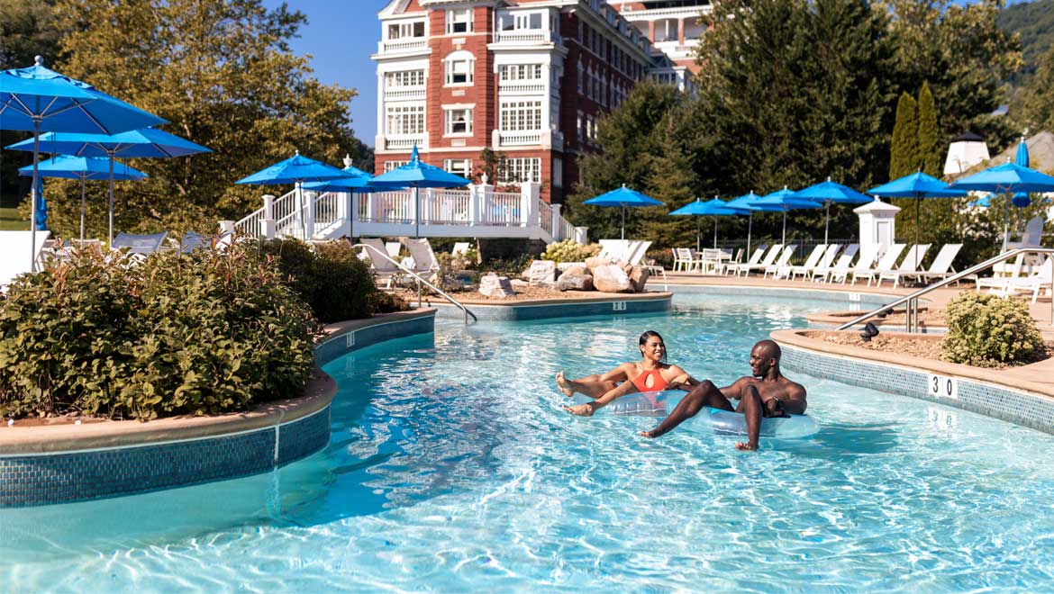 Outdoor and Indoor Pools | Hot Springs, VA | The Omni Homestead Resort ...